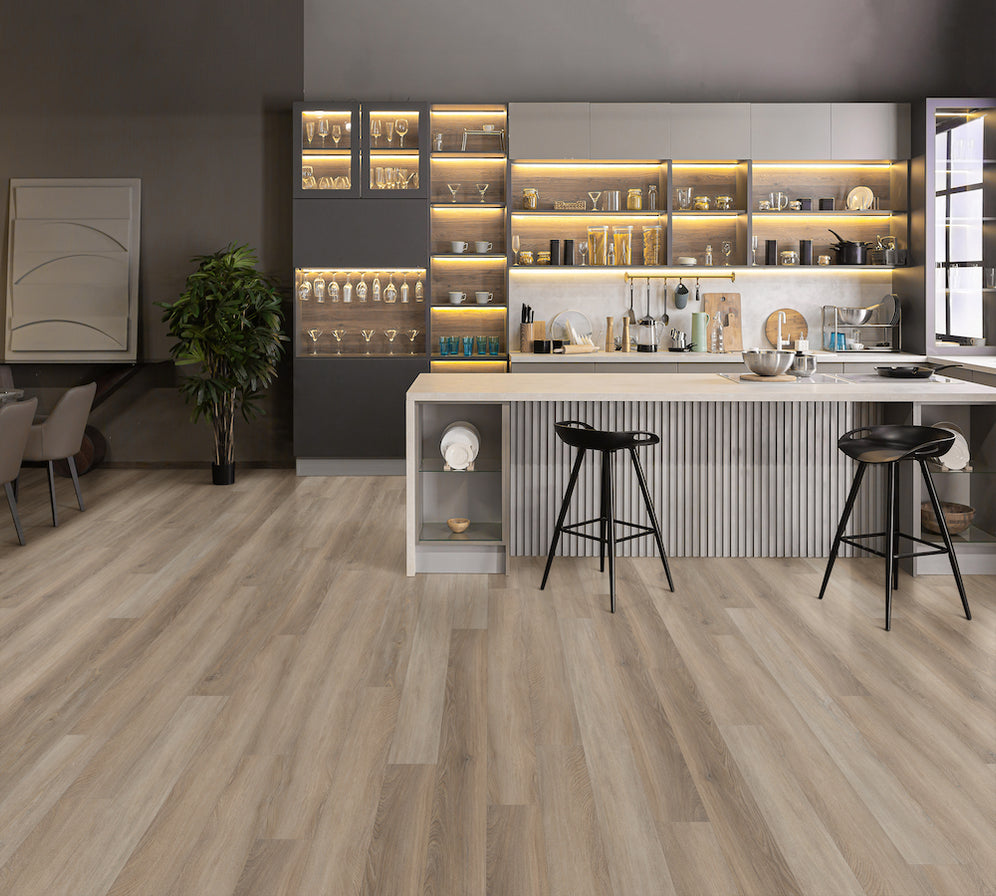 Prime 5 WPC Flooring in Denali Oak | TRUCOR — Masland Carpets